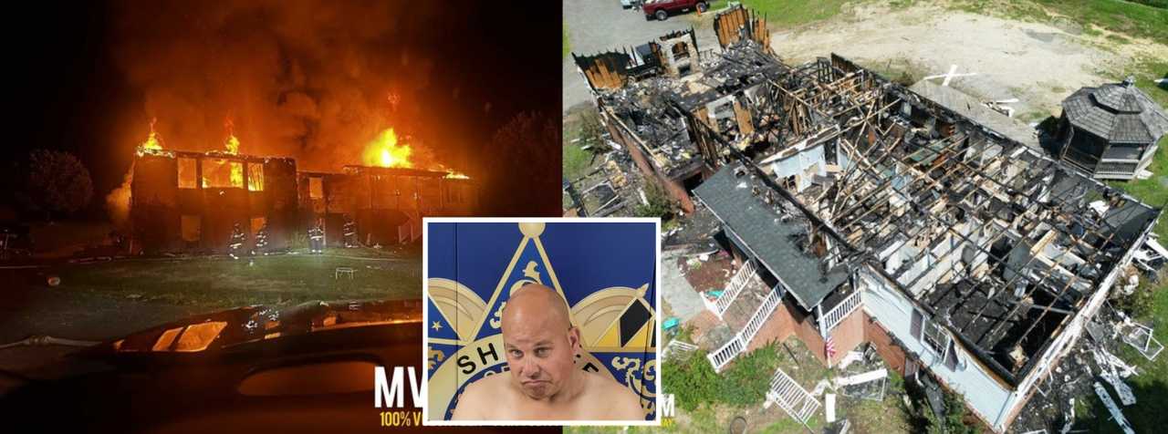 Maryland Man Who Set His Own House On Fire Admits To Torching Parents ...