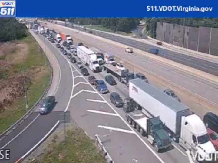 Crash On I-95 In Fairfax County Backs Up Traffic For Miles: VDOT ...