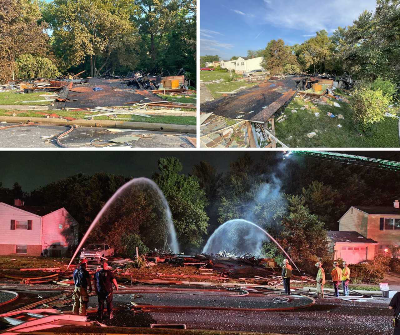 Massive Explosion Levels Home In Maryland: Officials (Photos ...