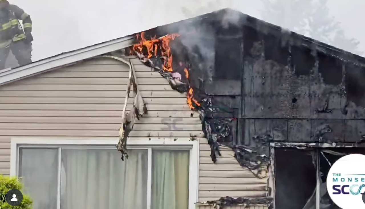 Blaze Tears Through NY Home, Residents Escape | Pelham Daily Voice