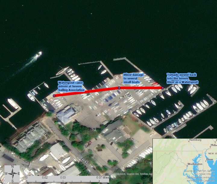 Small Tornado Touches Down In Maryland During Storms: Weather Service ...