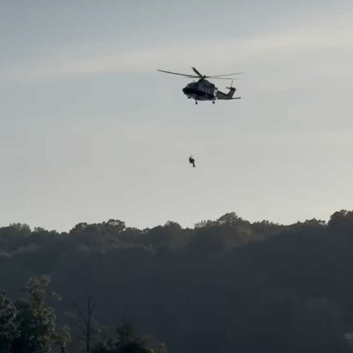 Watch: Maryland Hiker Hoisted To Safety By State Police Helicopter ...