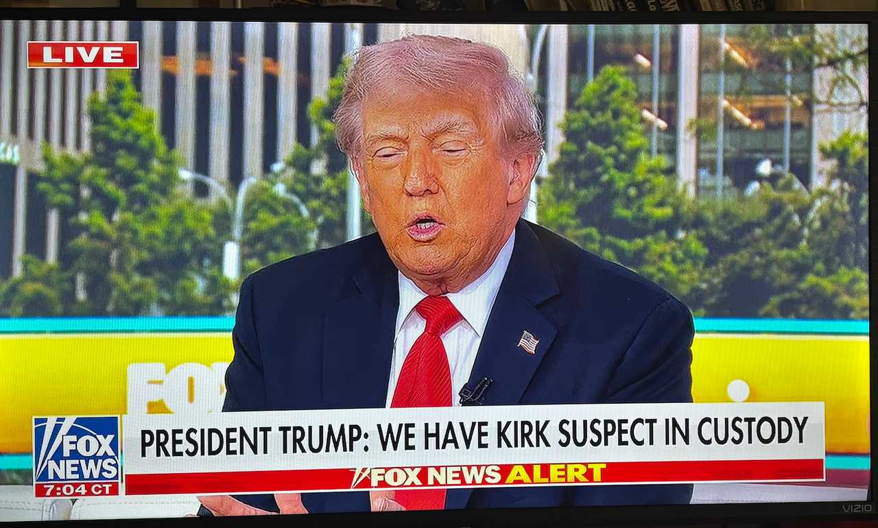 Trump Says Charlie Kirk Murder Suspect Is In Custody: 'I Think We Have ...