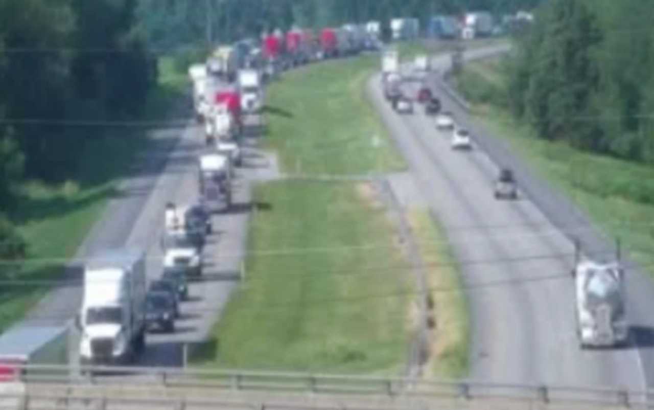 Tractor-Trailer Hits Overpass On I-81, Spilling Target Merch: PennDOT ...