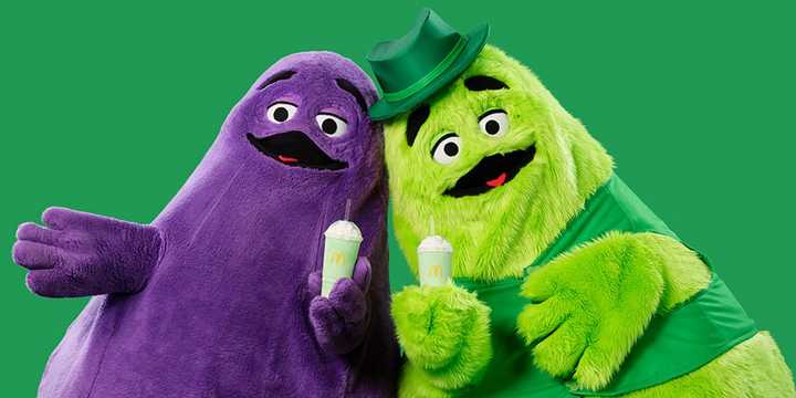 McDonald's Shamrock Shake Returns—Along With Grimace's Irish Uncle ...