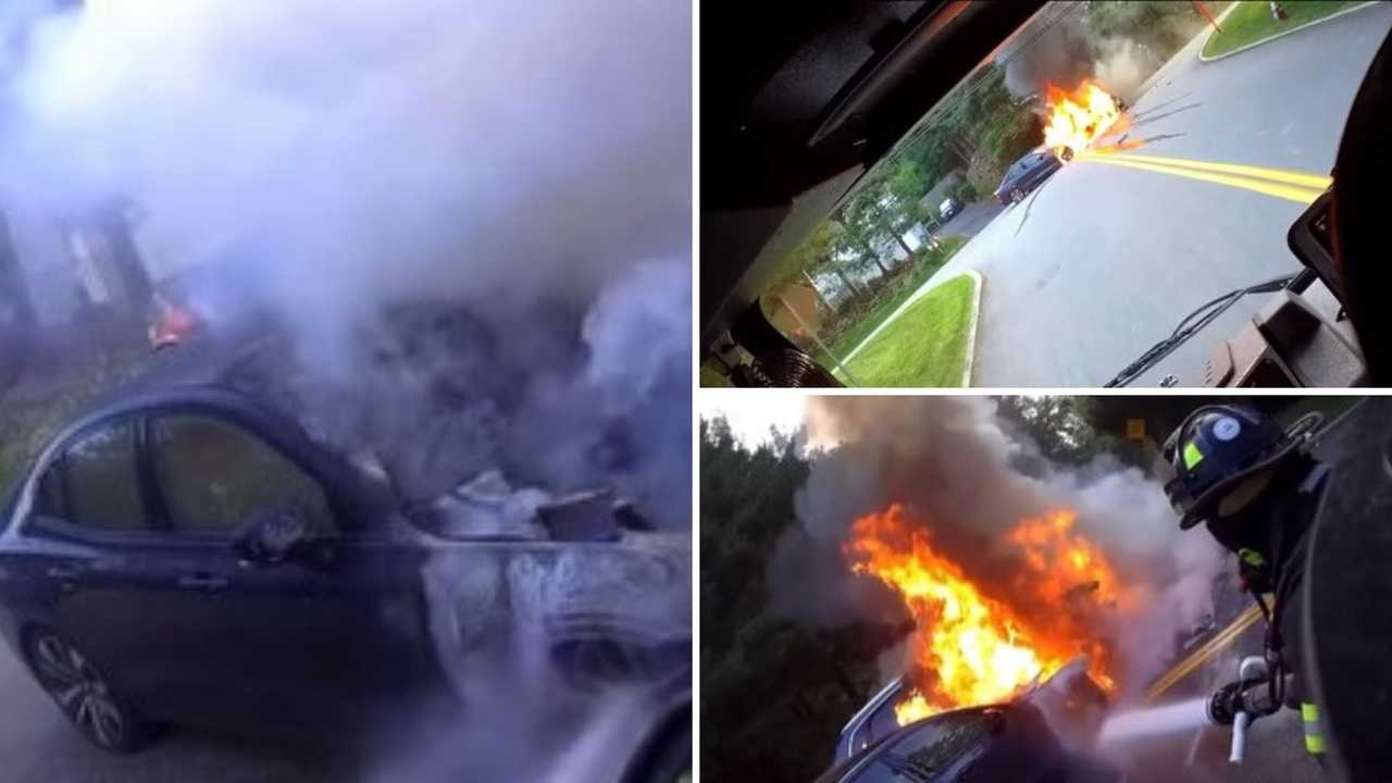 2 Cars Go Up In Flames In NY Crash | Mahopac Daily Voice