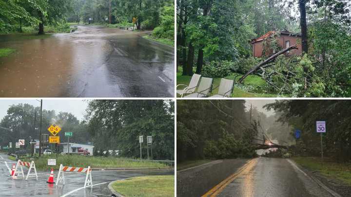 Flooding, Downed Trees Force Multiple Road Closures Across Rockland ...