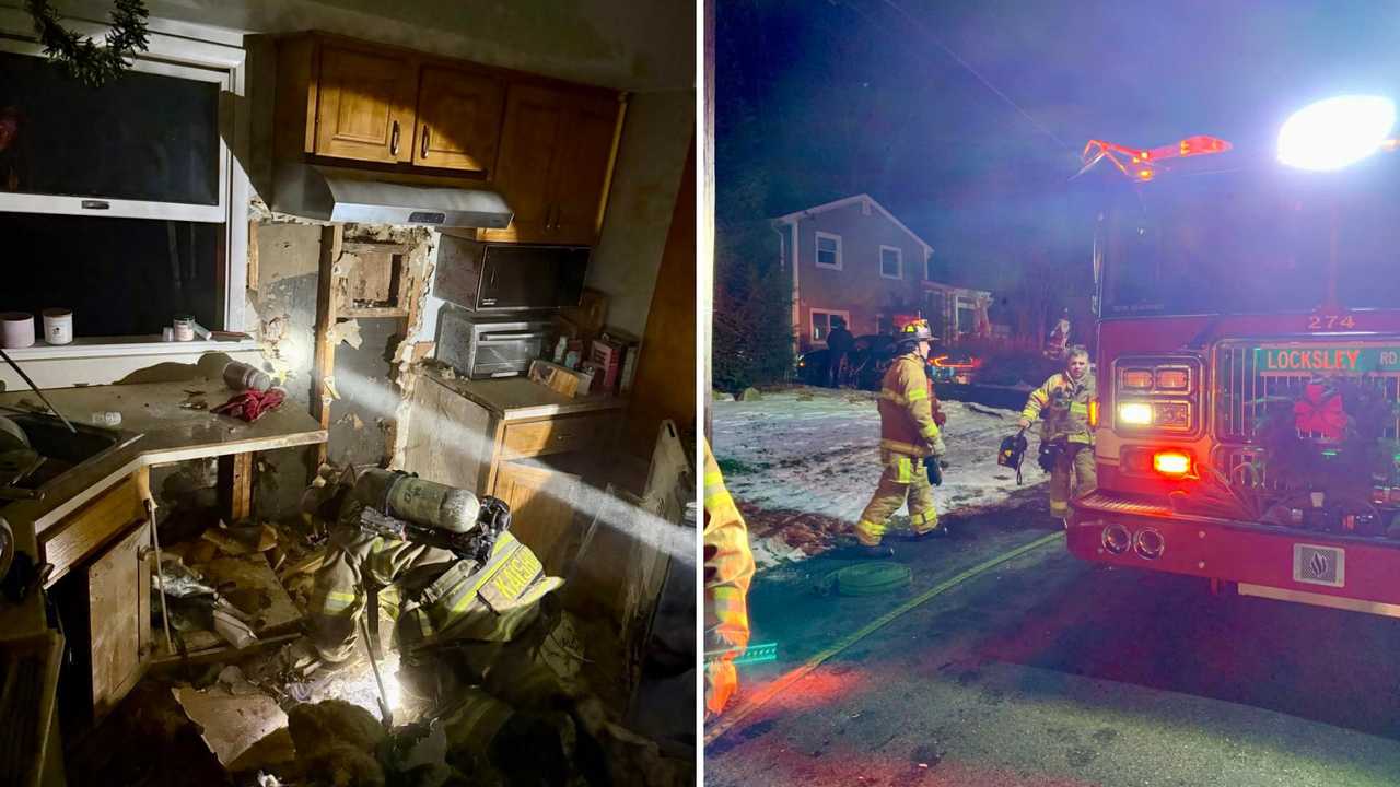 Kitchen Blaze Goes Up On Christmas Eve At Northern Westchester Home ...