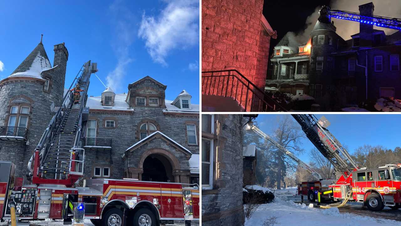 Cause Determined In Historic NY Mansion Blaze: Congregation Seeks Help ...