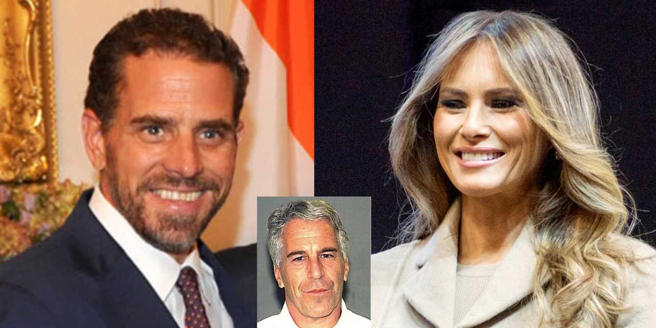 First Lady Melania Trump Threatens To Sue Ex-First Son Hunter Biden For $1B Over Epstein Claim ...