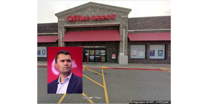 Office Depot Fires Employee After Video Shows Dispute Over Charlie Kirk Poster | Amherst Daily Voice