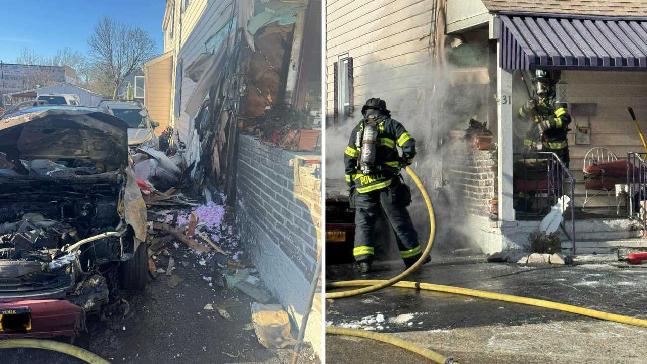 Car Fire Spreads To House In Beacon | Beacon Daily Voice