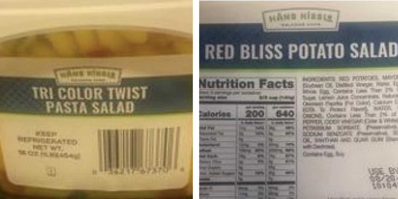 Stop & Shop Recall Issued Over Salad Label Confusion | Mount Pleasant ...