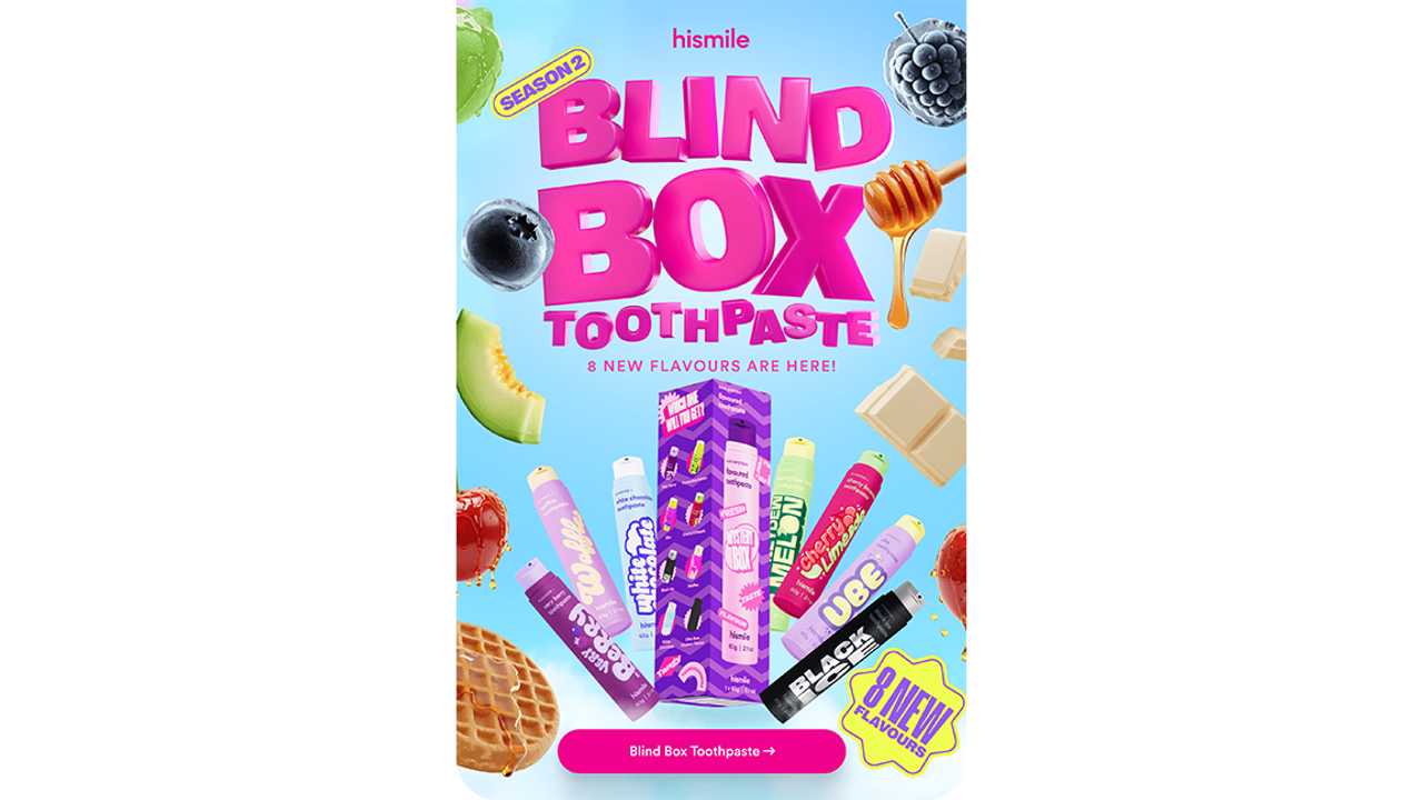 Wilder than KFC Toothpaste? Hismile Just Dropped New Surprise ...