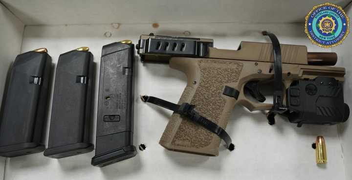 Loaded Ghost Gun Found In Search Of 24-Year-Old Man's New City Home: DA ...