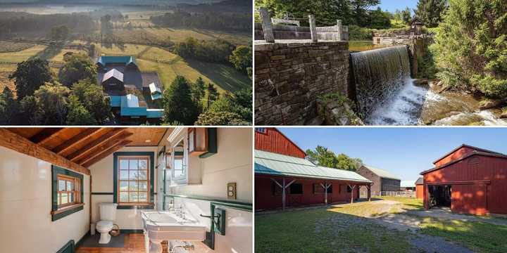 $90M Ancramdale Estate With Waterfall, Windmill On 2,000 Acres Among ...