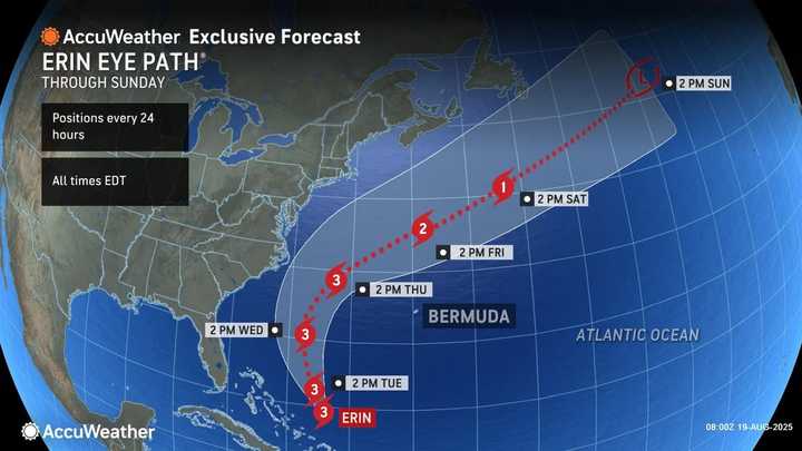 Here Comes Erin: East Coast On Alert As Massive Hurricane Rapidly Grows ...