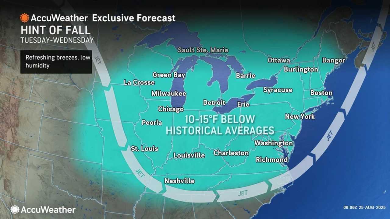 Fall Preview Coming To Northeast: Will It Stick For Labor Day Weekend ...