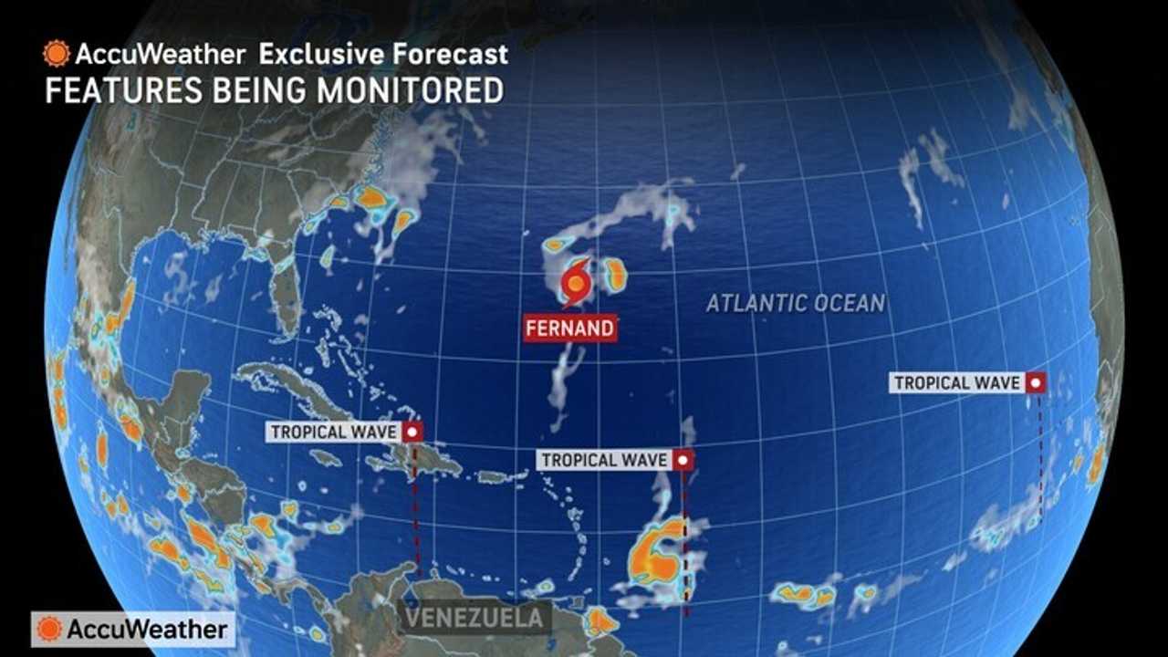 Atlantic On Alert: Tropical Storm Fernand Moves North, Other Systems ...