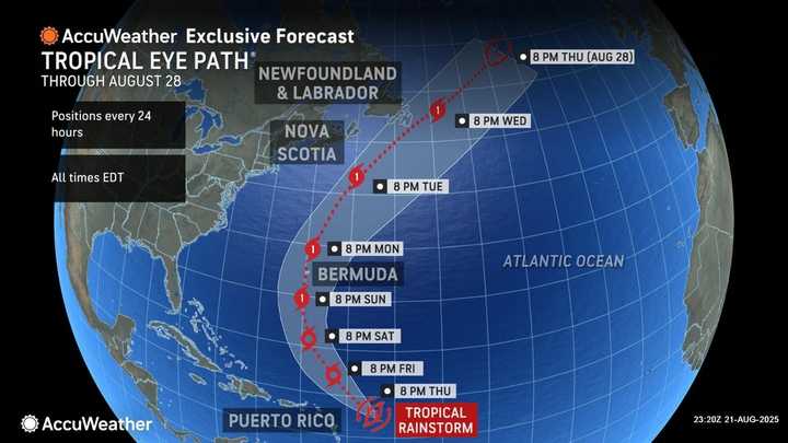 New System Expected To Become Tropical Storm Forms In Atlantic: Here's ...