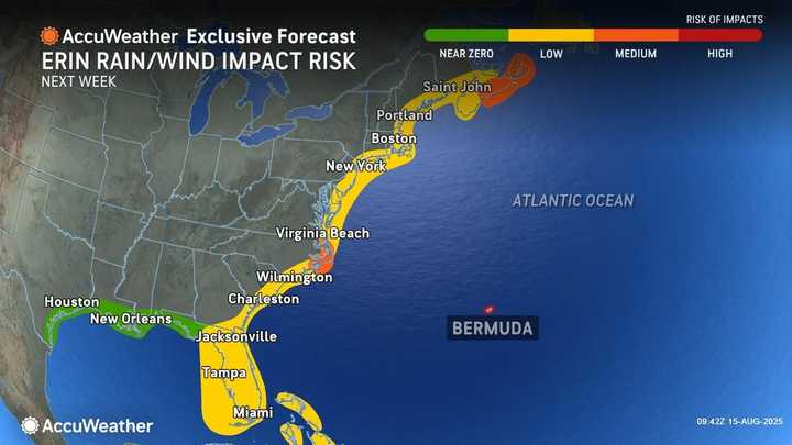 Erin Expected To Become Category 4 Hurricane As It Approaches US Coast ...