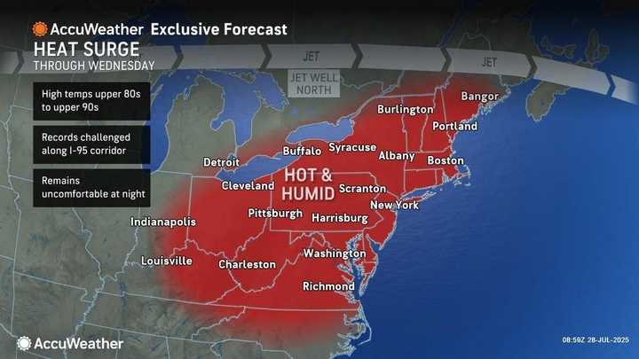 Severe Storms With Damaging 65 MPH Winds Will Follow Dangerous Heat ...