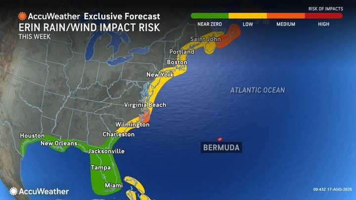 Monster Hurricane Erin’s Path Holds Key To US Coastal Threat | Sea Isle ...