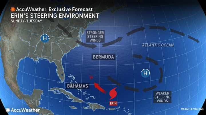 Erin Quickly Strengthens To Category 4 Hurricane Status With 130 MPH ...