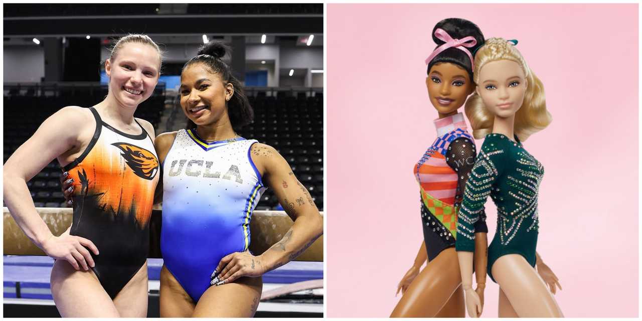 New Barbie Dolls Honor Team USA Gymnasts, Famous Friends As Role Models ...