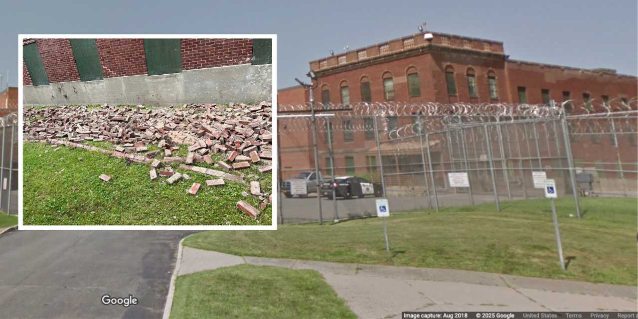 Early-Morning Wall Collapse At Area Jail Forces Inmate Relocation ...