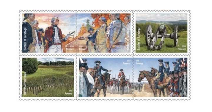 Major VA Battle Commemorated In New Revolutionary War Stamp Series ...