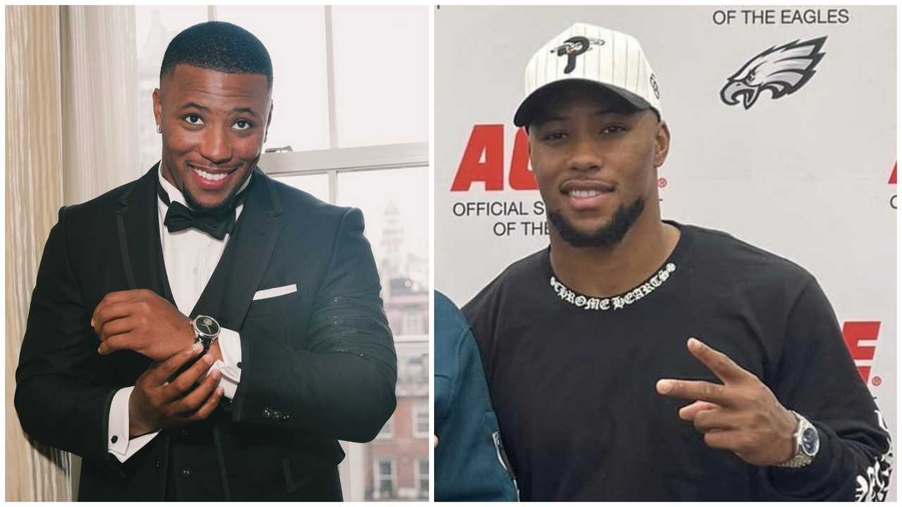 Former New York Giant Saquon Barkley Leaps Onto Madden NFL 26 Cover ...