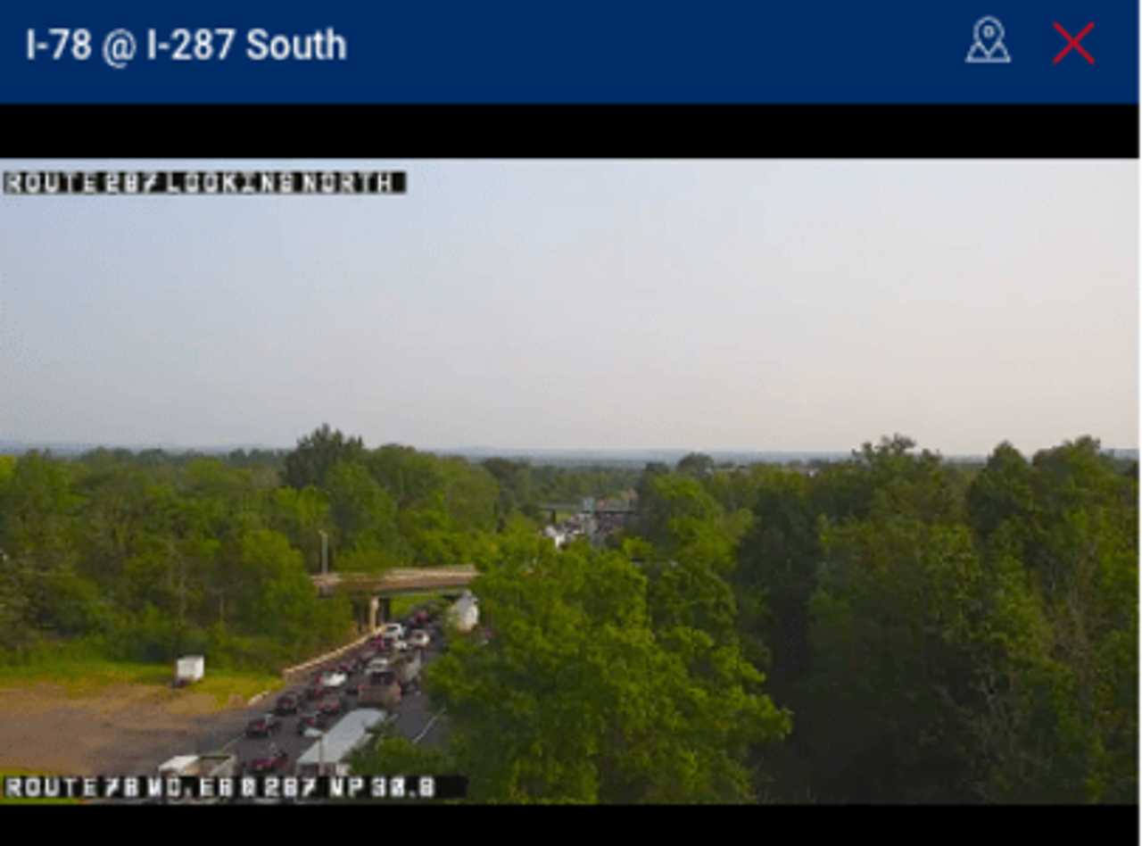 Car Crash With Injuries Snarls Traffic On Route 287 In Somerset County: Njdot | North Plainfield ...