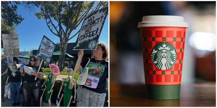 NY Starbucks Baristas Join Nationwide Strike On Red Cup Day: What To ...