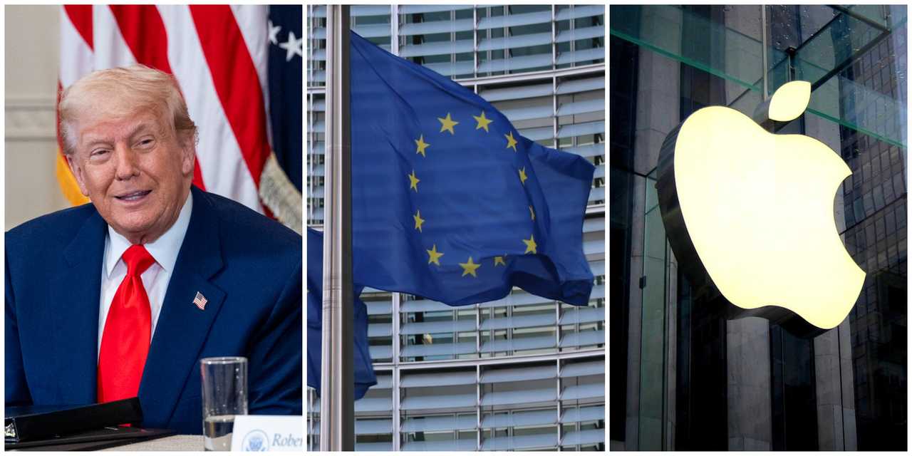 Trump Reignites Trade War With EU, Threatens Apple With iPhone Tariffs ...