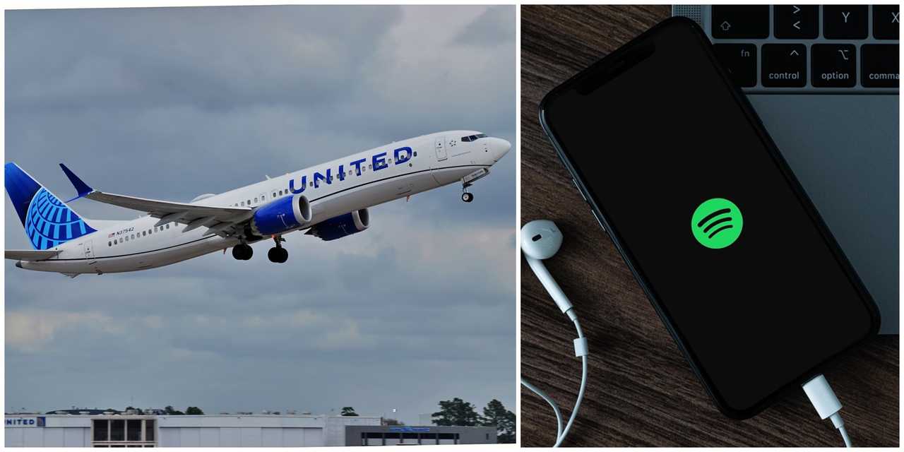 United Airlines Adds Free Spotify Streaming To Flights: See What's ...