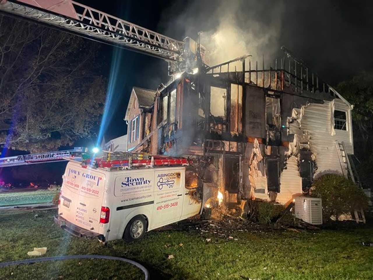 Driver Fled After Smashing Van Into Bel Air Home, Sparking Gas-Fed ...