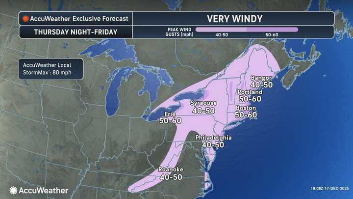Potent Cross-Country Storm Will Bring 40-60 MPH Wind Gusts, Downpours ...