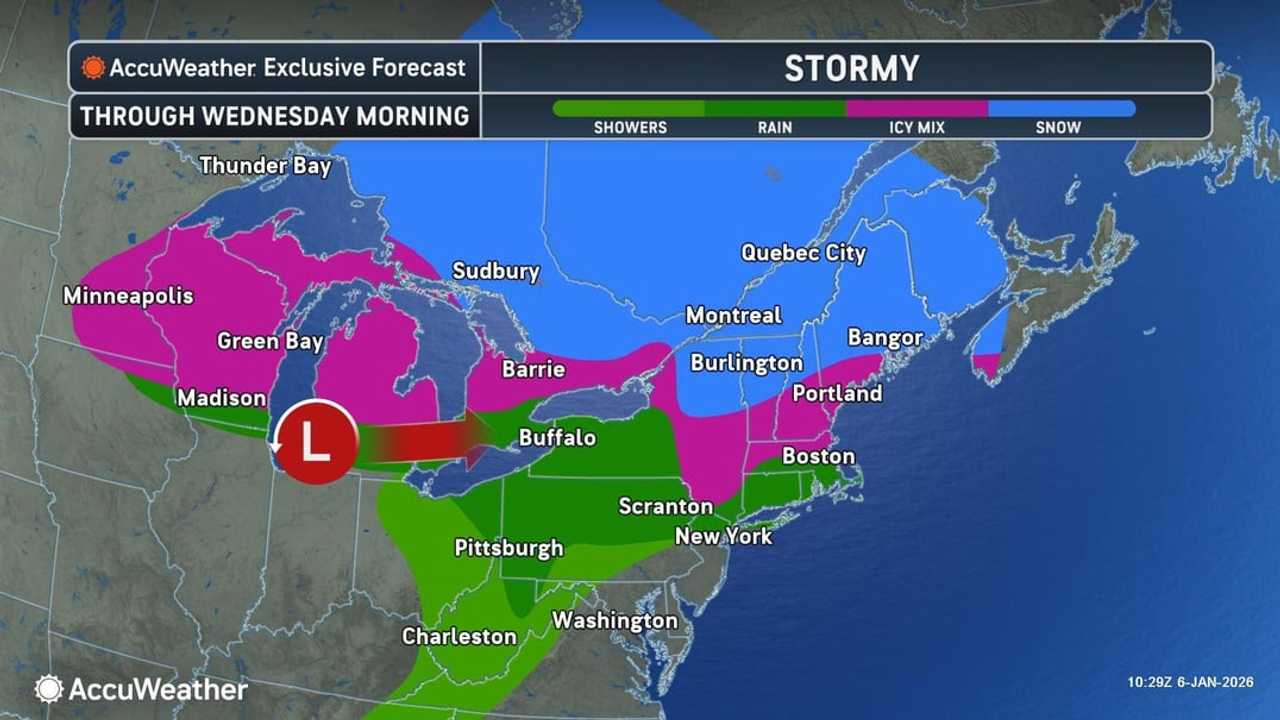 Freezing Rain, Sleet, Snow To Hit Northeast As Storm Nears | Norwalk ...