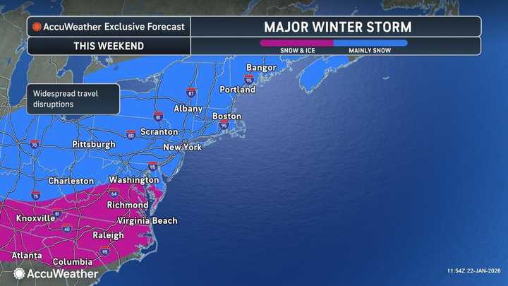 Snowfall Totals For Major Storm Increase As Path Shifts North | Norwalk ...