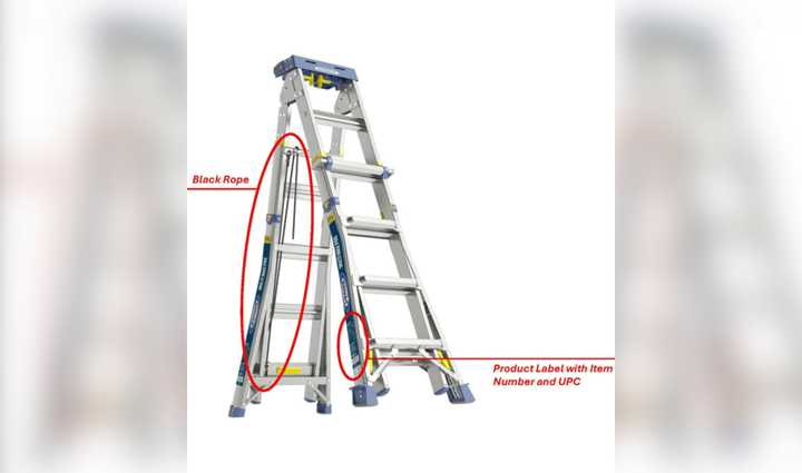 Falls, Fractures Spark Recall Of 120K+ Multi-Purpose Ladders | Weston ...